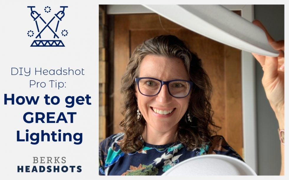 DIY Headshots: How to Find Great Lighting for your Headshot Selfie