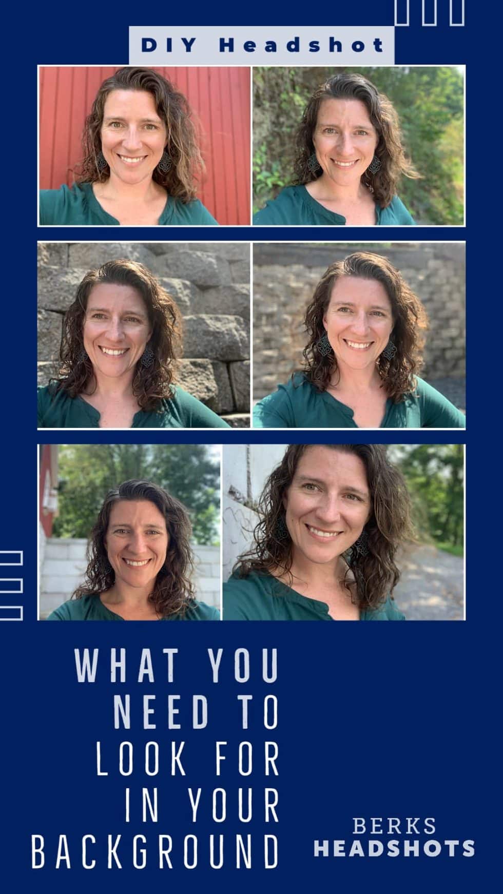 DIY Headshots Tips: Backgrounds - Berks Headshots