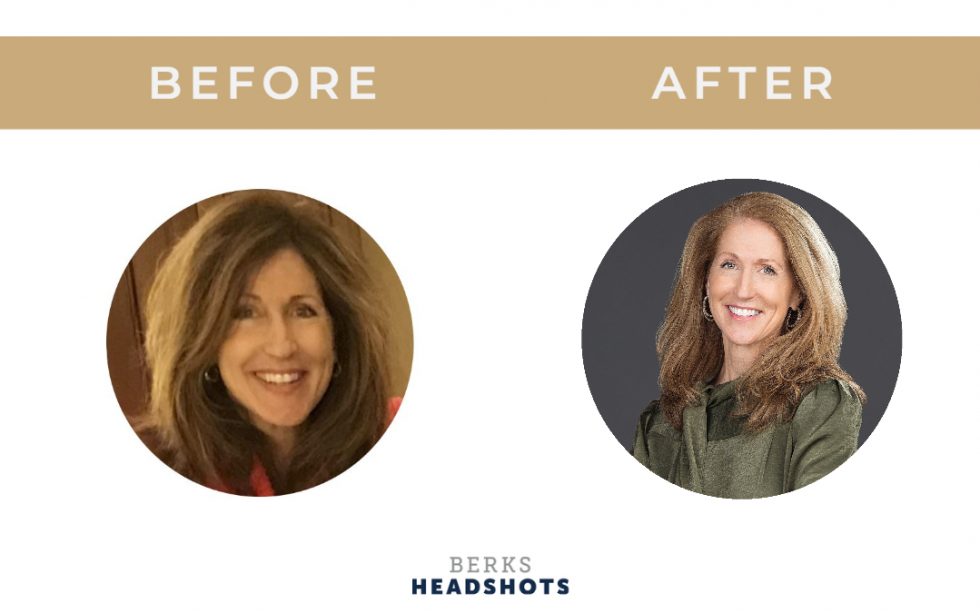 LinkedIn Headshot Before & After | Virginia Rush