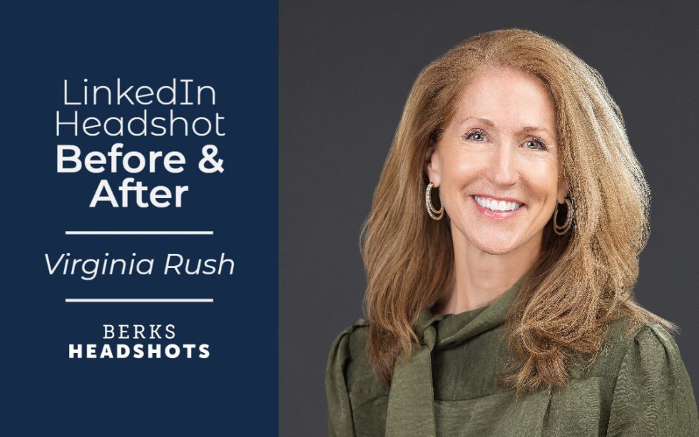 LinkedIn Headshot Before & After | Virginia Rush